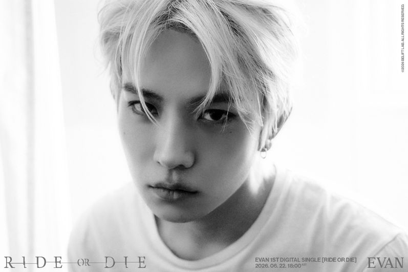 EVAN announces debut digital single 'RIDE OR DIE' for June 22 Release ...